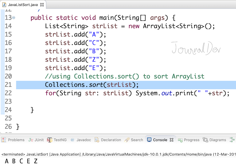 How To Sort A List In Java DigitalOcean