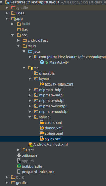 Android TextInputLayout Example DigitalOcean