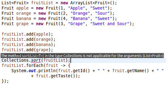 Java Collections Sort DigitalOcean