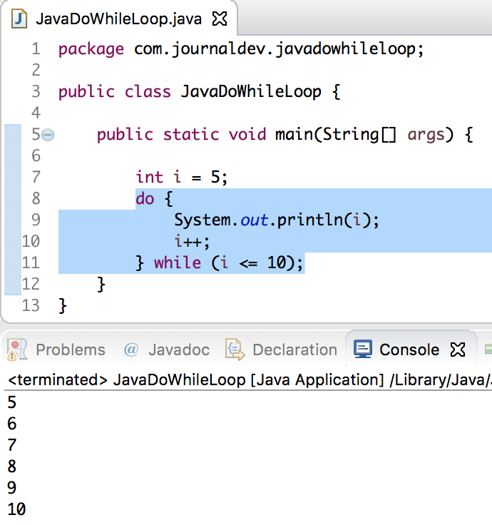Java Do While Loop DigitalOcean