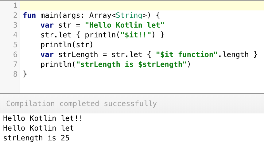 Kotlin Let Run Also Apply With DigitalOcean