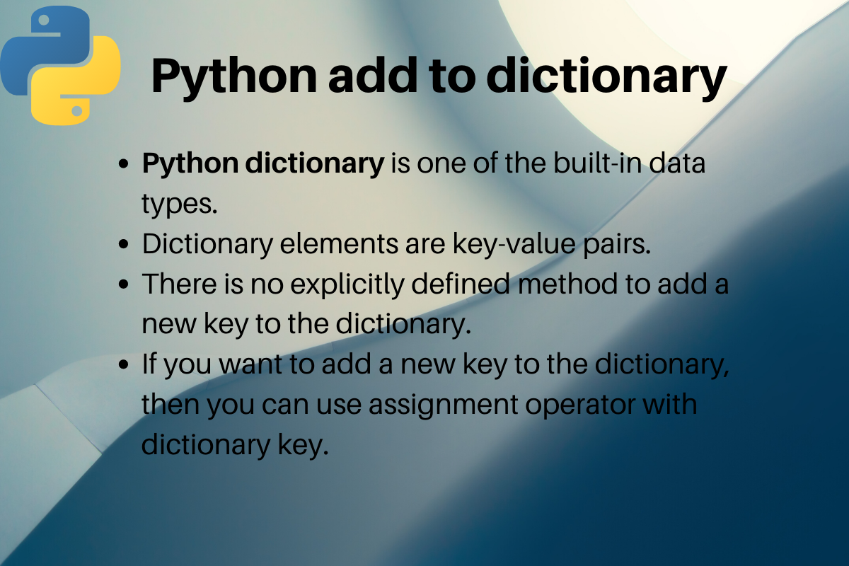Python Add To Dictionary Easy Step By Step DigitalOcean