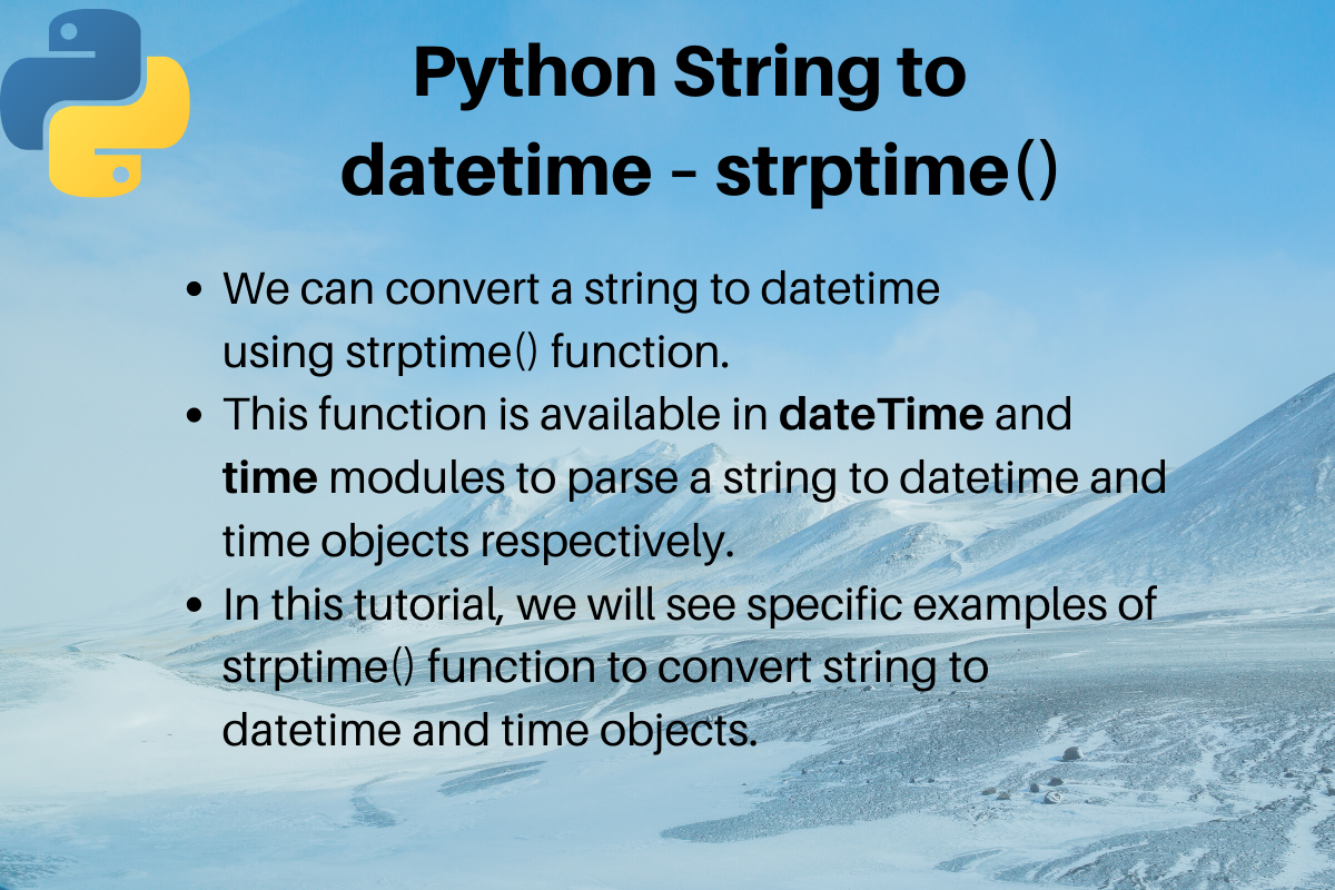 Python String To Datetime Strptime DigitalOcean