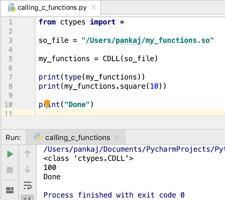Calling C Functions From Python DigitalOcean