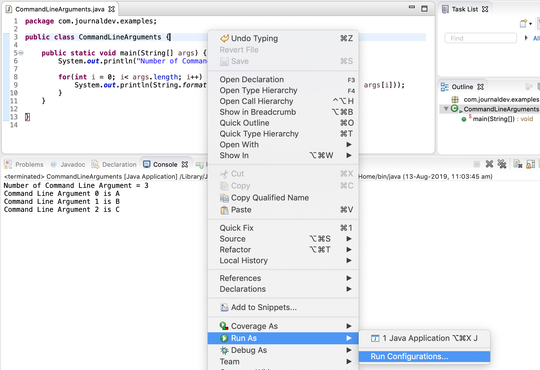 Command Line Arguments In Java DigitalOcean