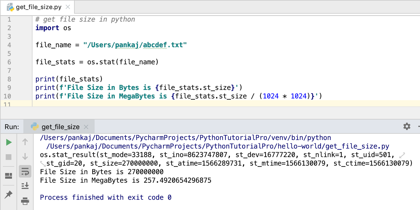 How To Get File Size In Python DigitalOcean