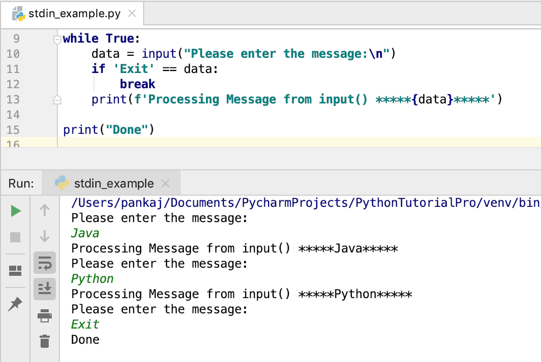 How To Read From Stdin In Python DigitalOcean