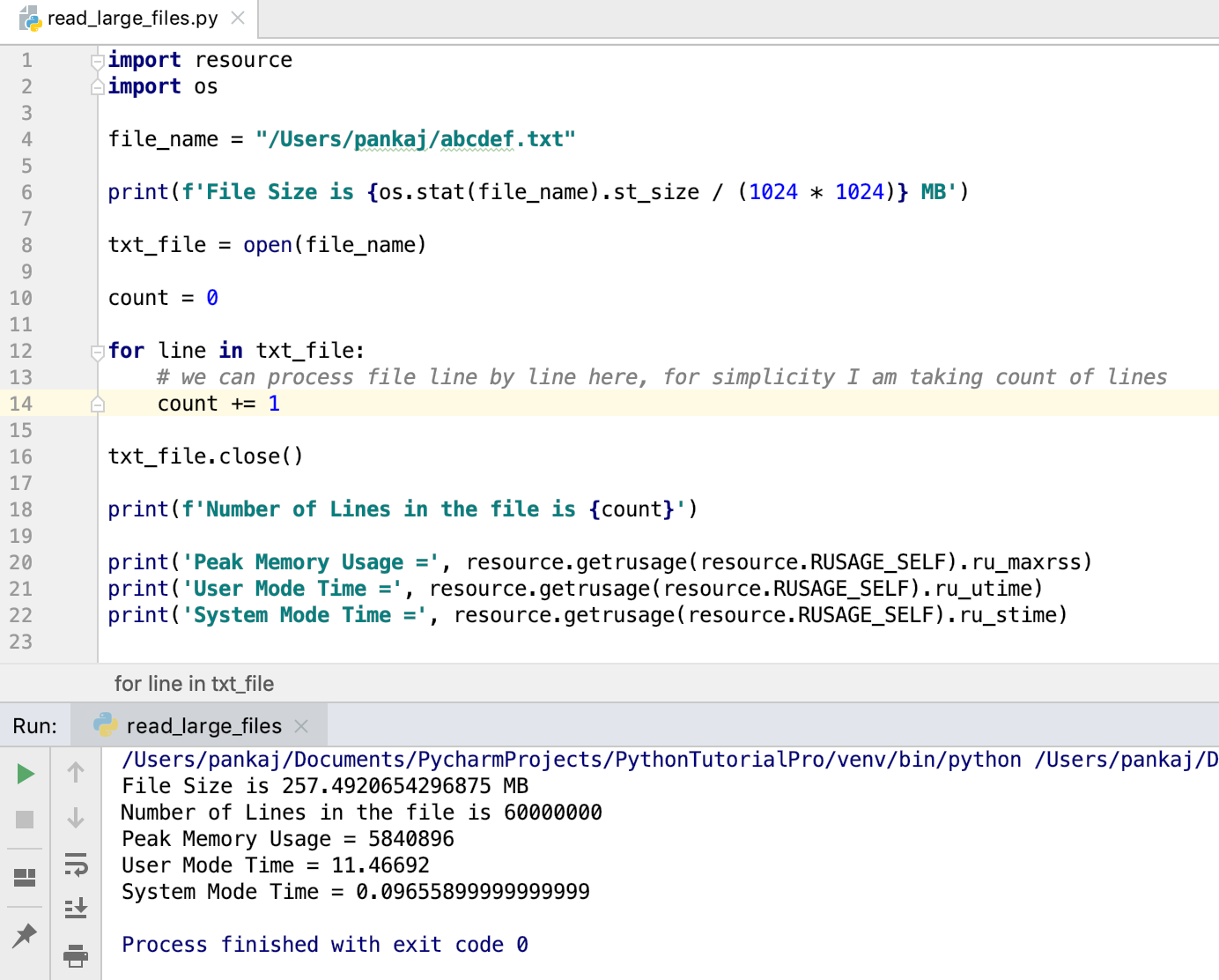 Reading A Text File From S3 Using Python Source Node Taking Too Long 