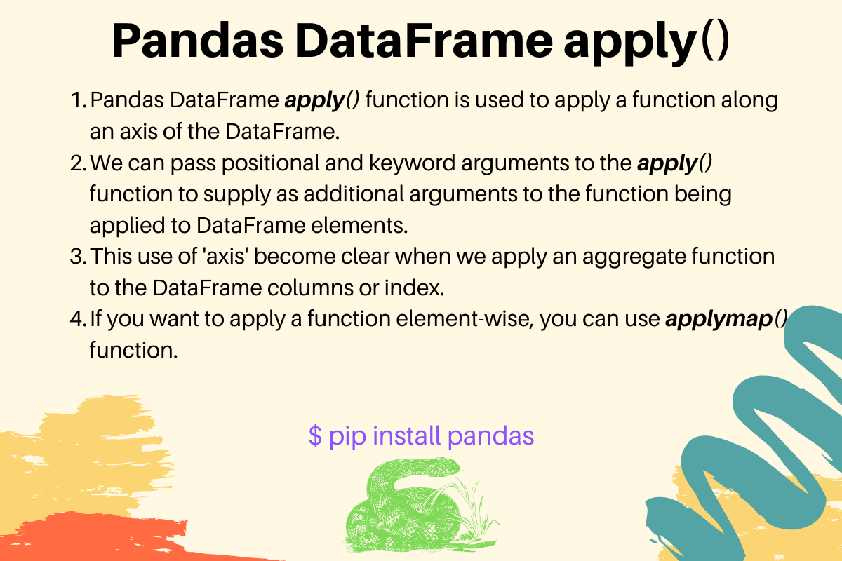 Pandas DataFrame Apply Examples DigitalOcean