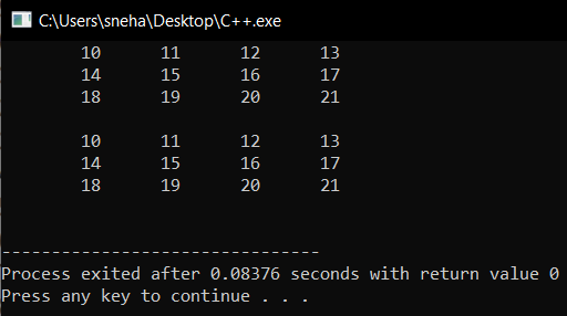 Two Dimensional Array In C DigitalOcean