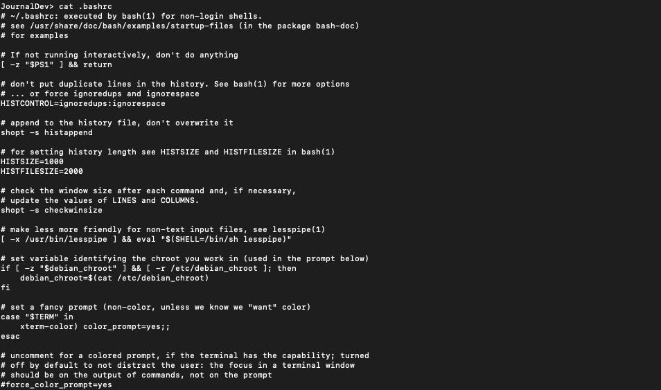  bashrc Linux 8HOST COM